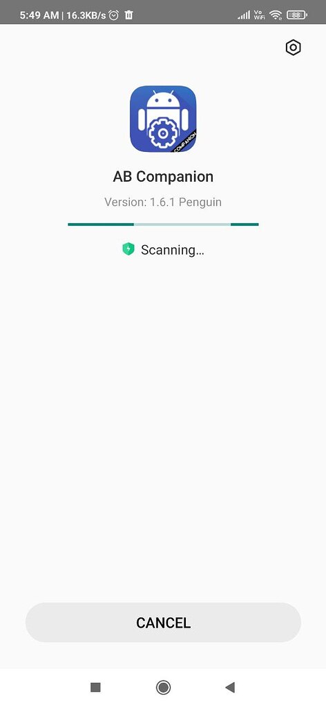 Some problem in ab companion - Discussion - Android Builder Community
