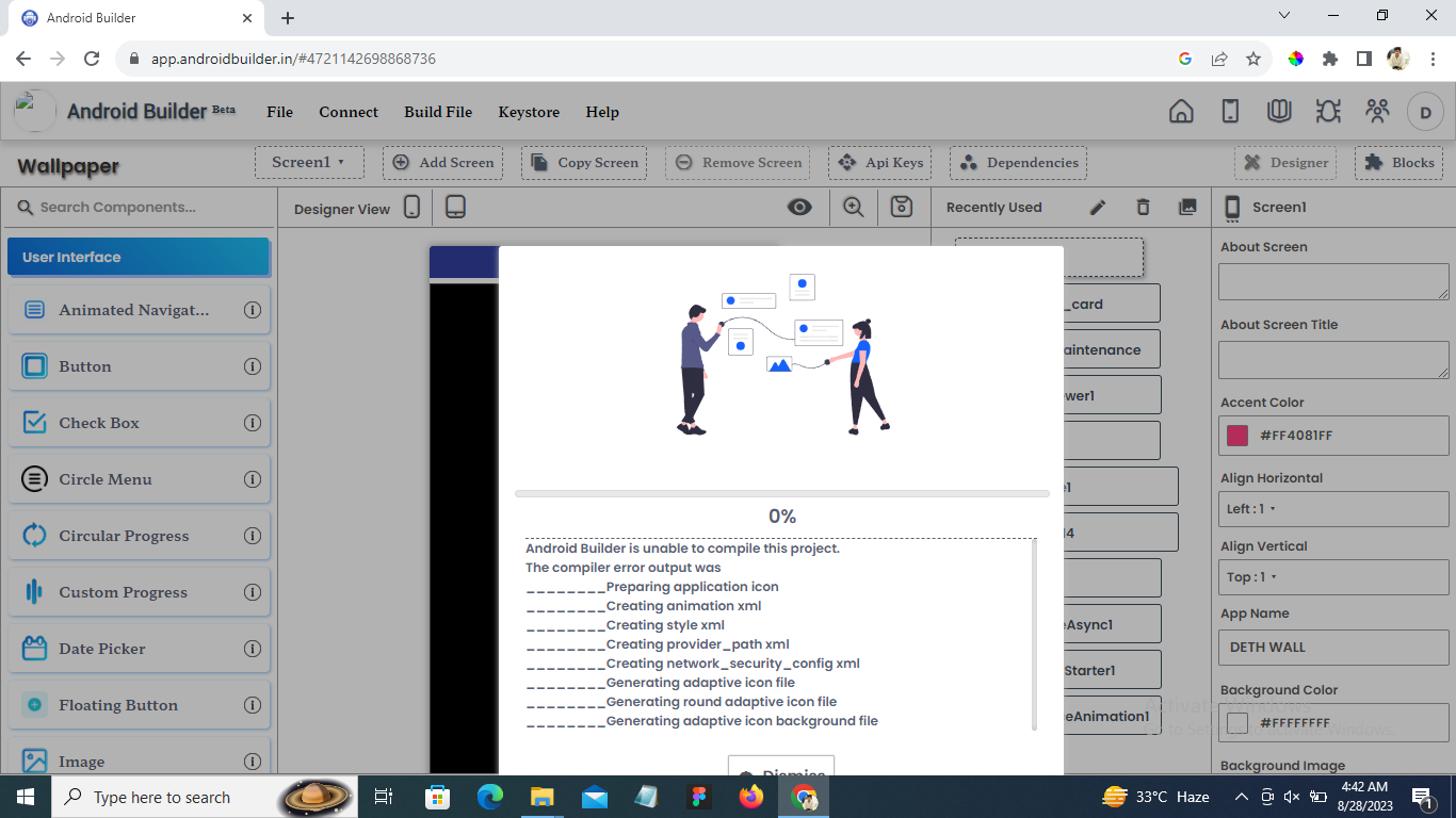 App Build Error please solve - Discussion - Android Builder Community