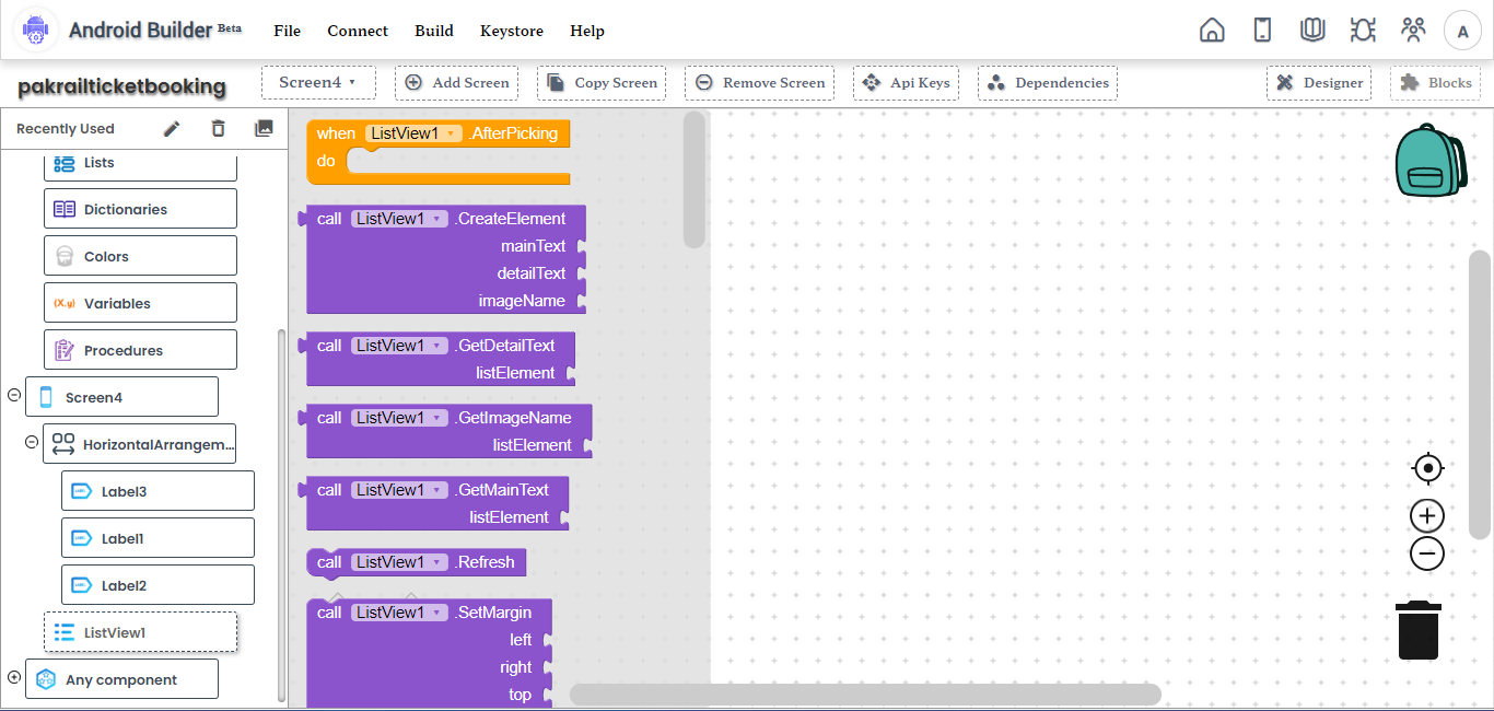 How To Use List view Component - Discussion - Android Builder Community